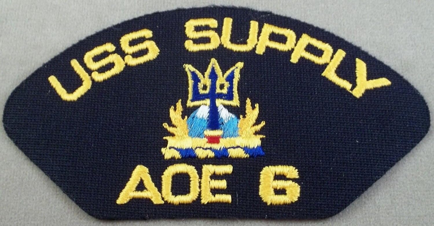 Amazon.com: Military Cap Patch Supply AOE-6 - Supply-Class Fast Combat ...