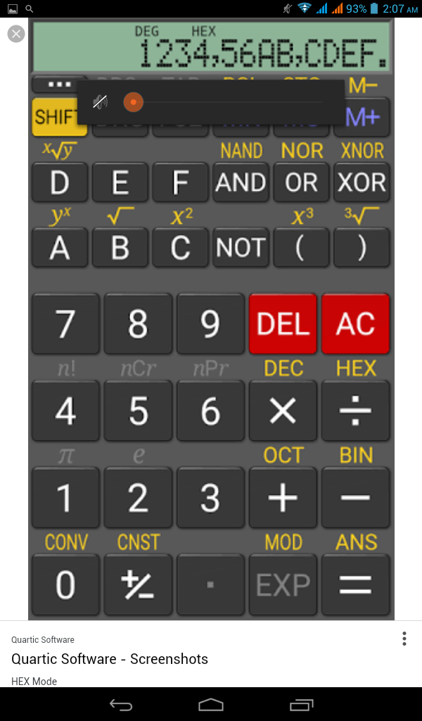 Advance Calculator - App on Amazon Appstore