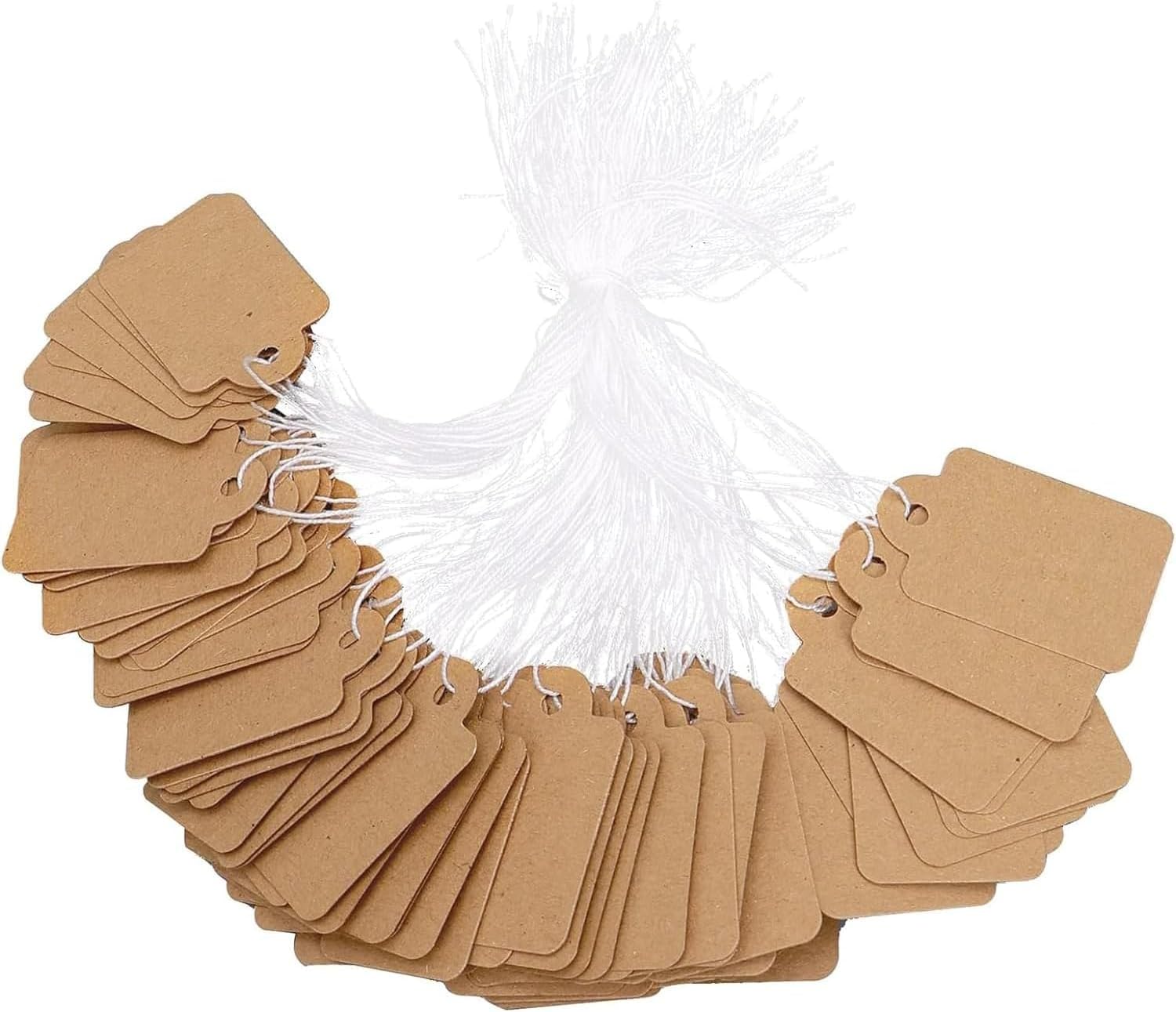 500Pcs Price with String Attached,Kraft Paper Han,Price Labels Display ...