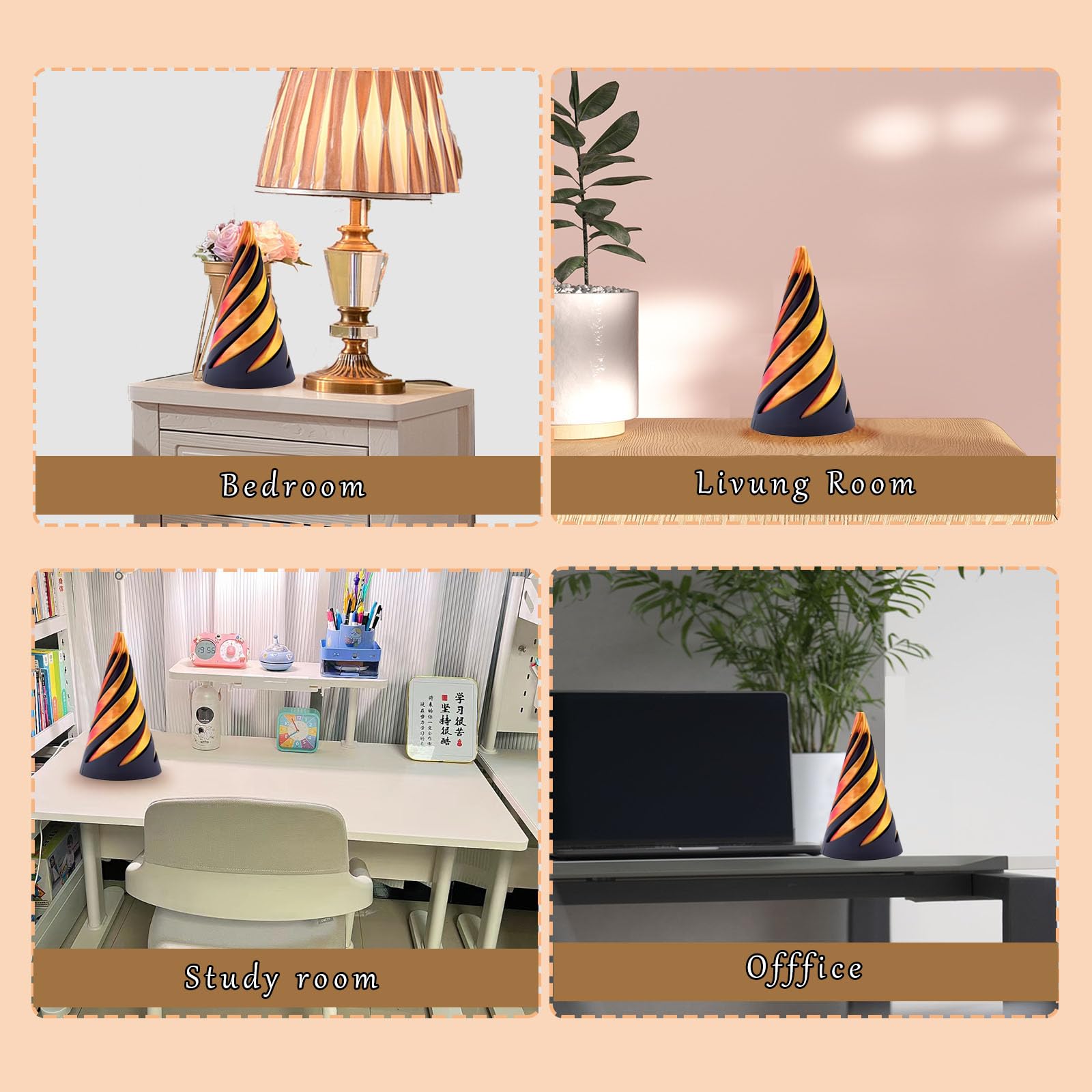 Snapklik.com : Spiral Cone Fidget Toy Impossible Cone Desktop Deco ...