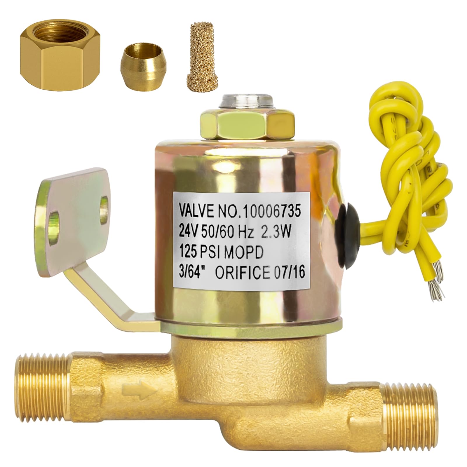 4040 Solenoid Valve - 24V Humidifier Solenoid Water Valve Compatible ...