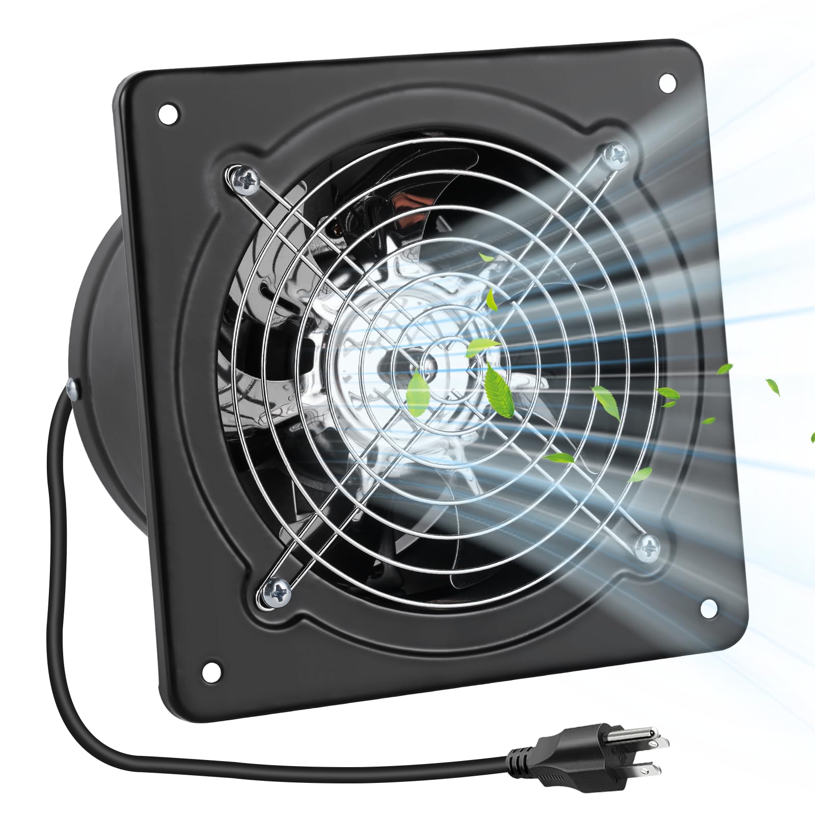 Amazon.com: 6in Kitchen Exhaust Fan Wall Exhaust Fan Through the Wall ...