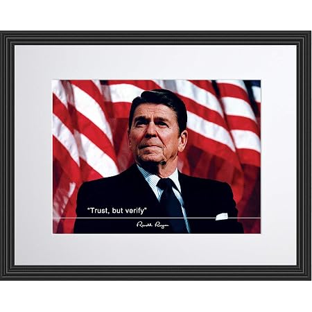 Amazon.com: Official Portrait US President Ronald Reagan Photo Art ...