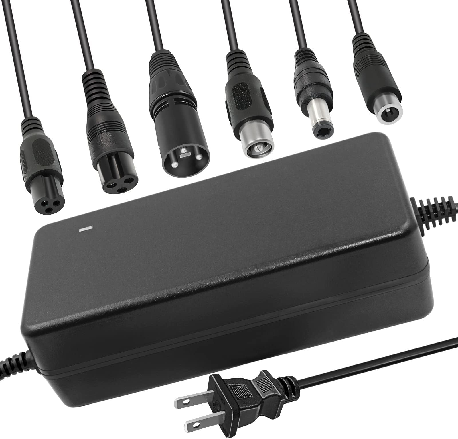 Amazon.com: 42V 2A Li-ion Battery Charger Multiple Plugs for Xiaomi ...