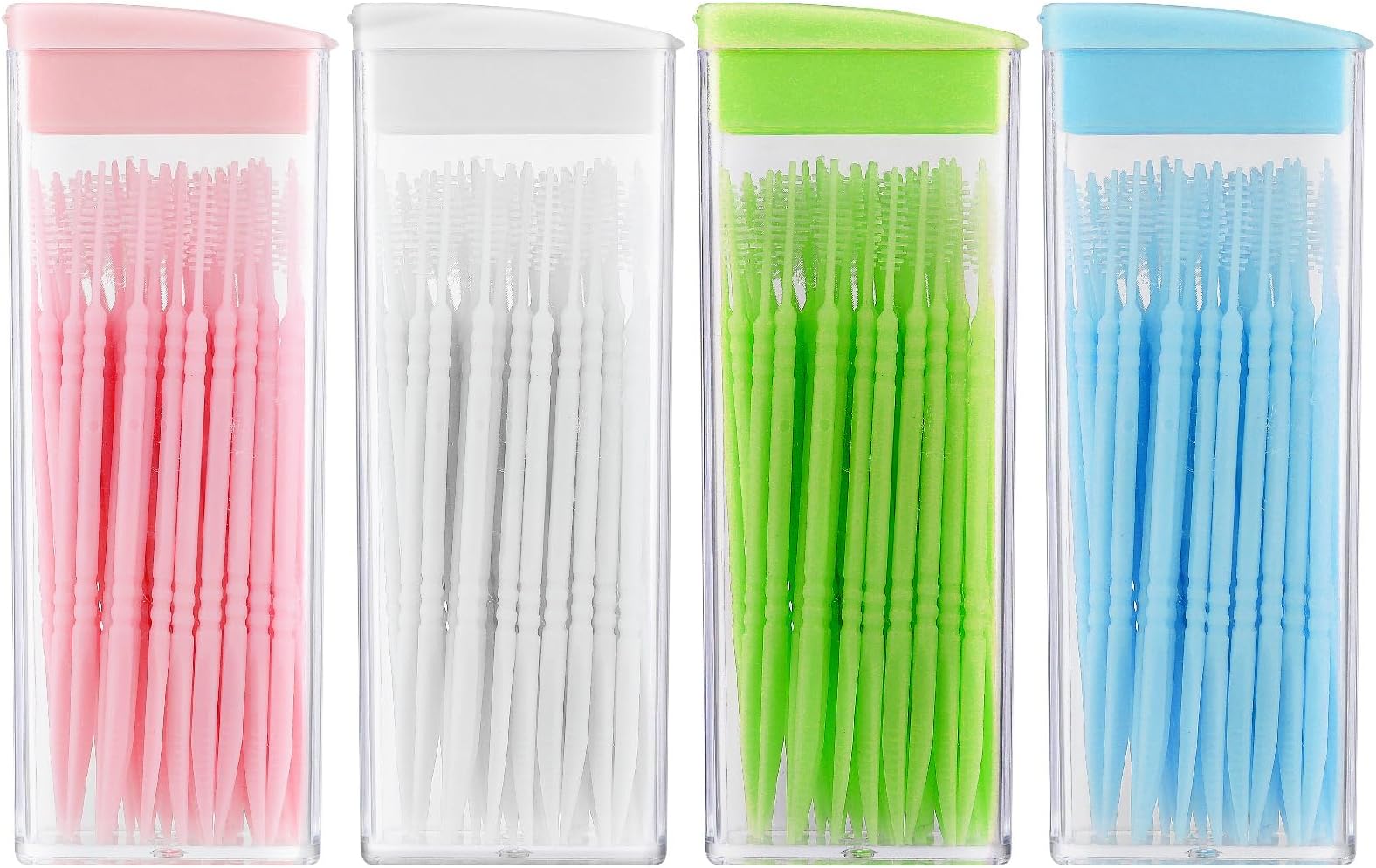 Amazon.com: 200pcs Double-Head Toothpicks Soft Plastic Oral Care ...