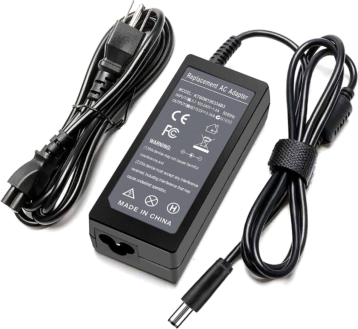 Amazon.com: Laptop Charger Adapter 65W for Dell Chromebook 11 3120 3180 ...