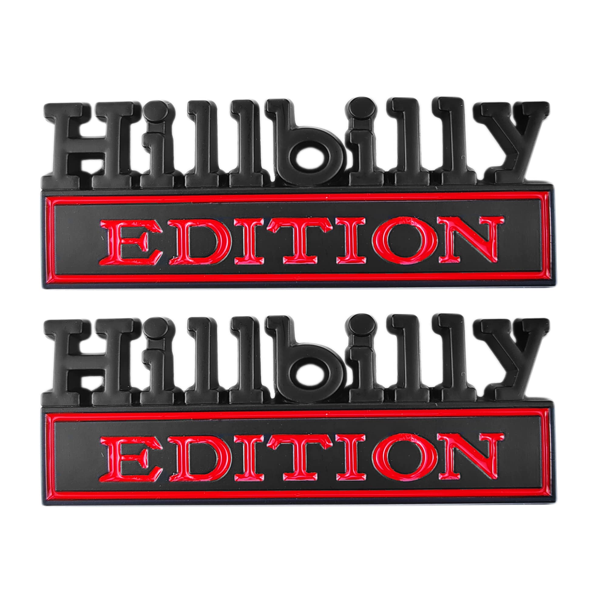 Amazon.com: OnlyYou.X Hillbilly Edition Emblem Hillbilly Edition Badge ...