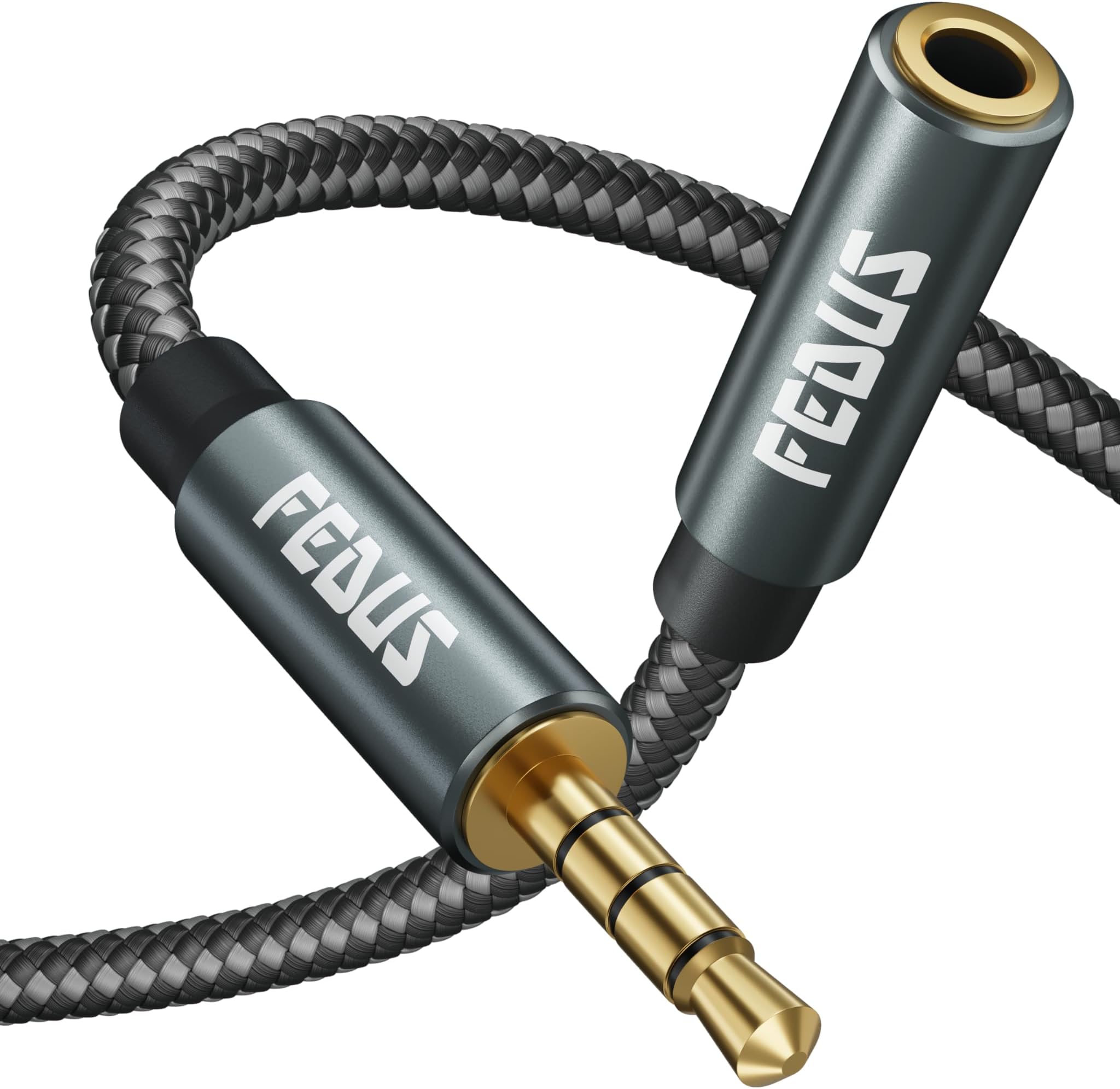 MX AUX EP STEREO MALE 3.5mm TO P-38 STEREO PHONO FEMALE CONNECTOR (GOLD ...