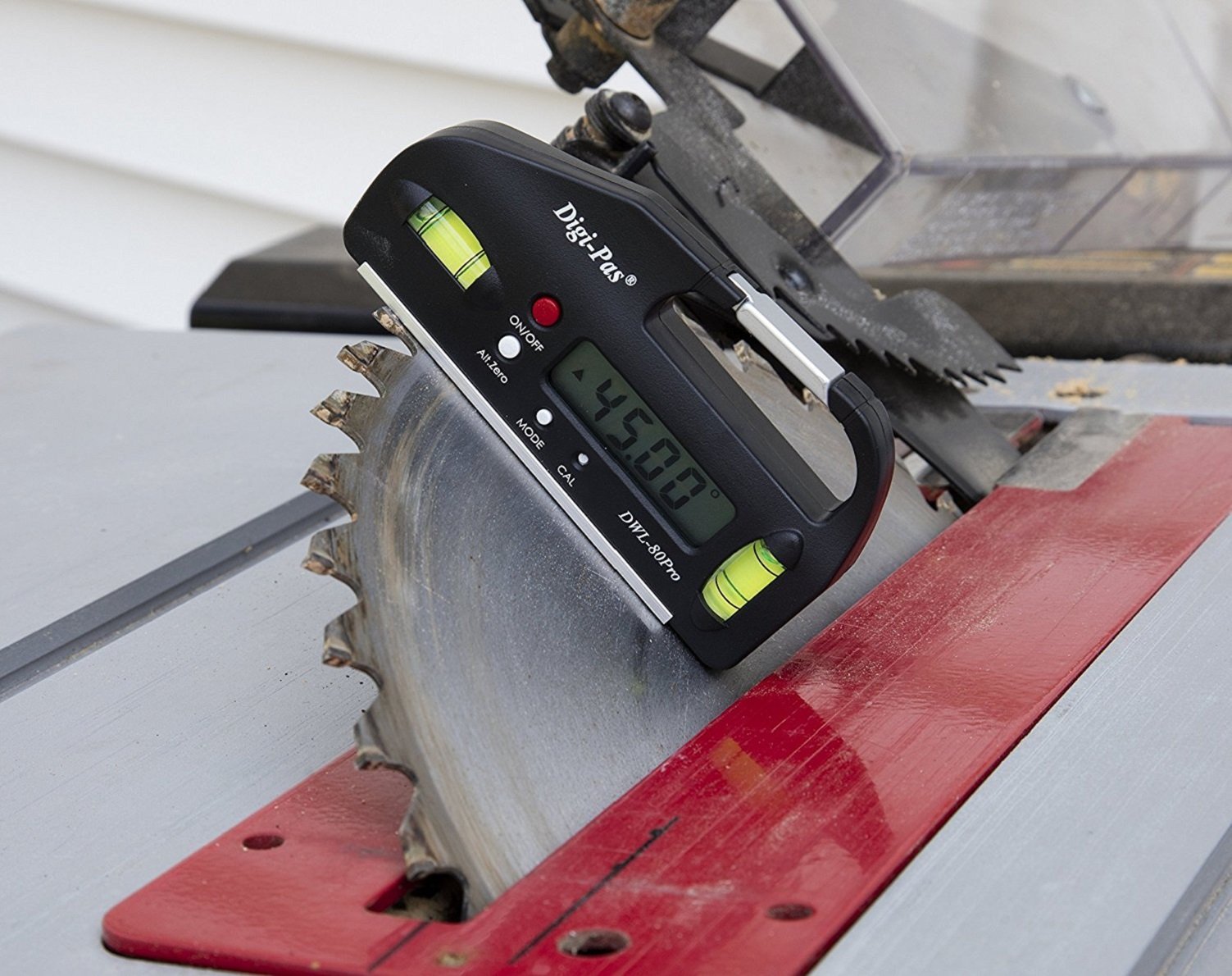 DigiPas DWL80PRO Pocket Size Digital Level, Electronic Angle Gauge ...