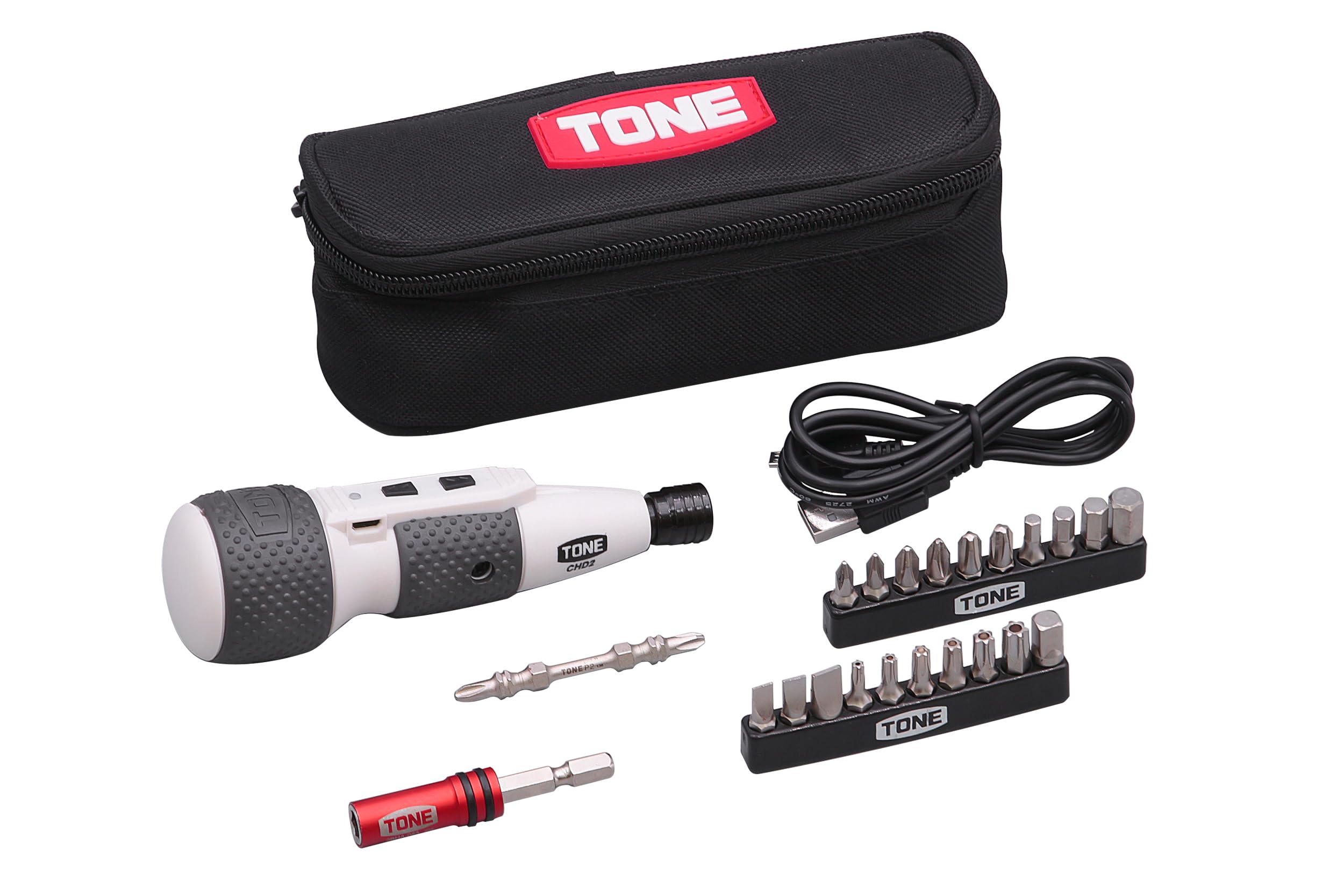 Amazon | TONE 電動ドライバーミニツールバッグセット CHD222S | ドライバー
