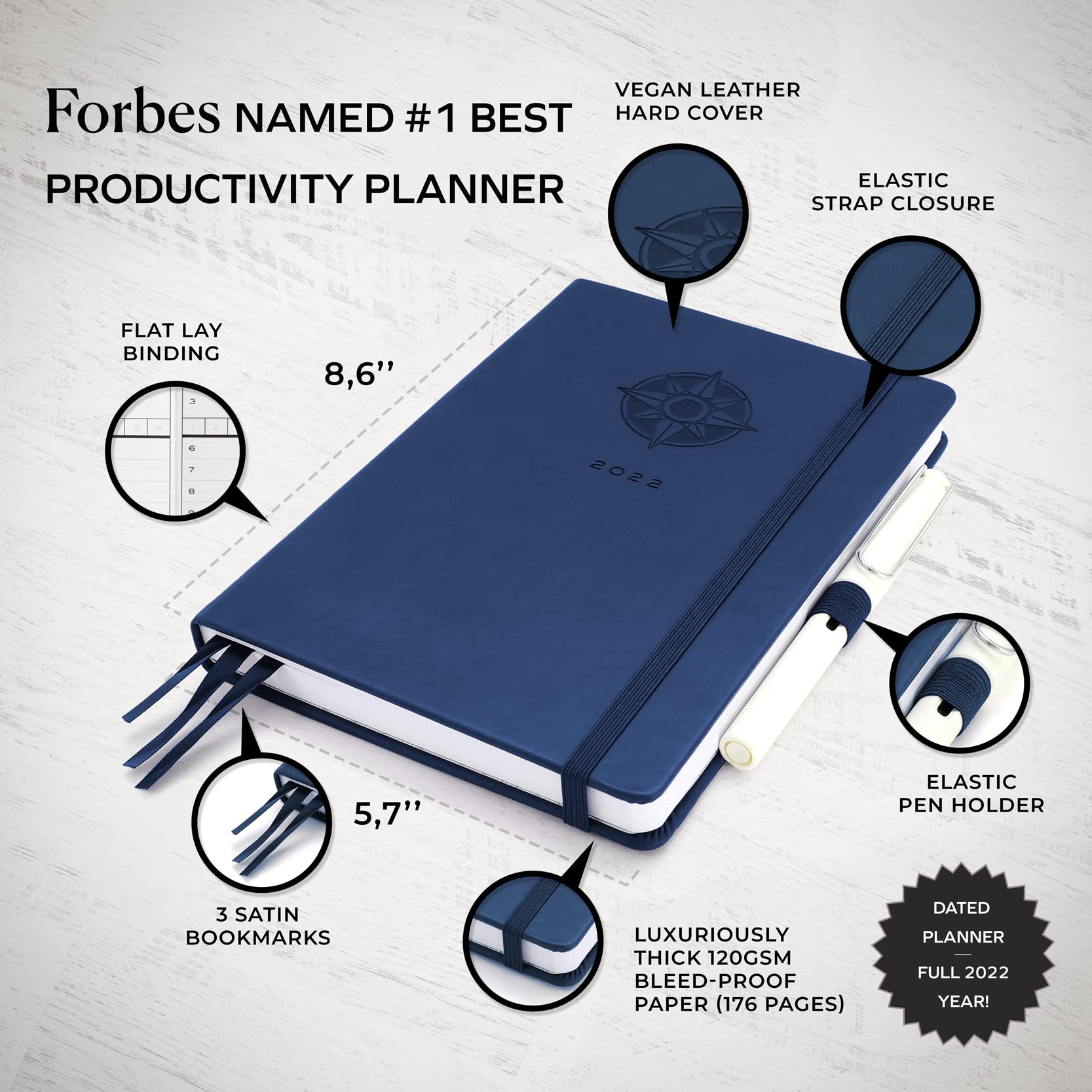 Smart Planner Pro - Dated Planner July 2021-2022 – Daily Planner ...