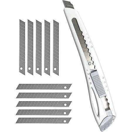 Mcare 9mm Box Cutter knife with self Lock System for thermocol ...