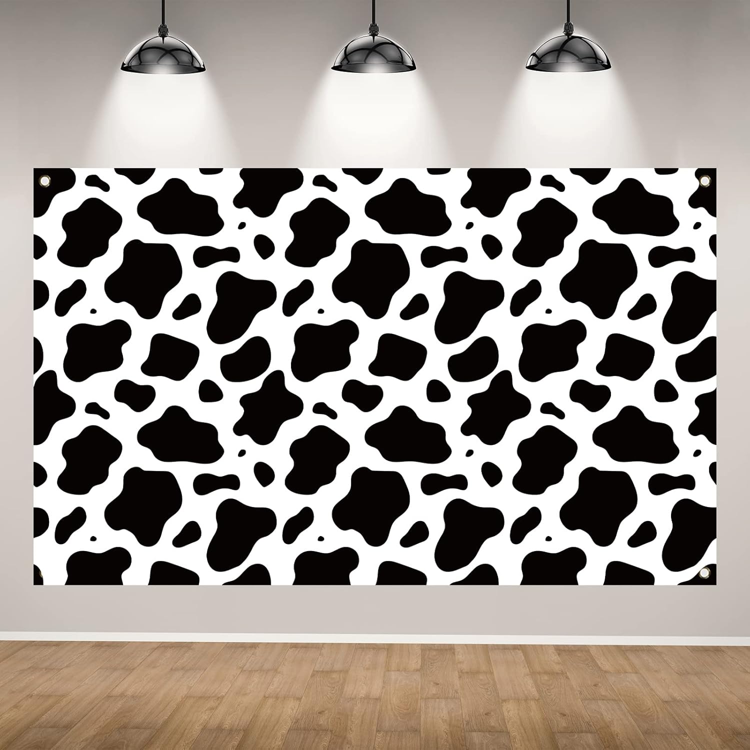 Cow Birthday Party Decorations Backdrop for Photography Cow Print ...