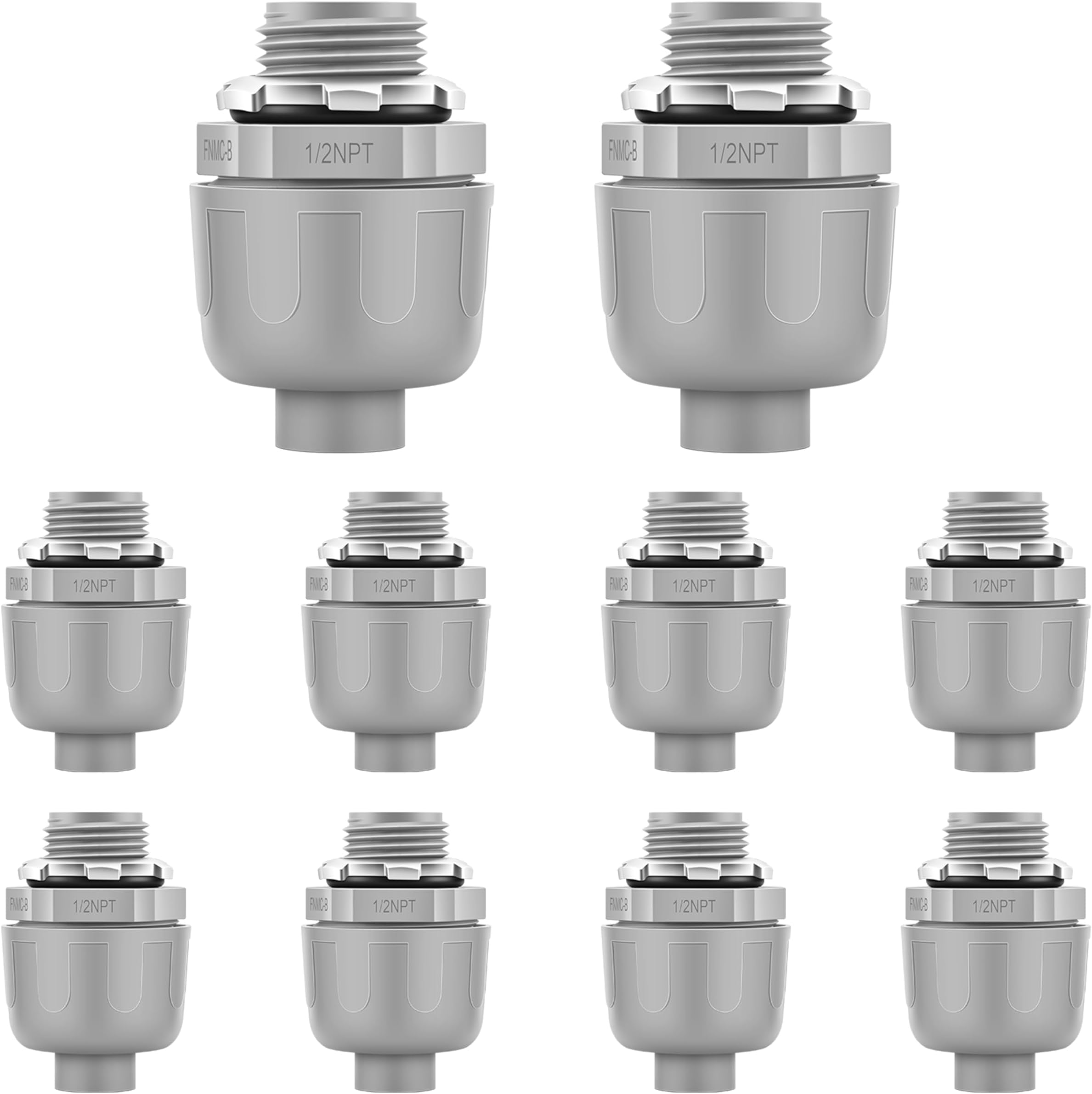 Carlon E943DR-CTN PVC Terminal Adapter, Electrical, 1/2-In. - Quantity ...