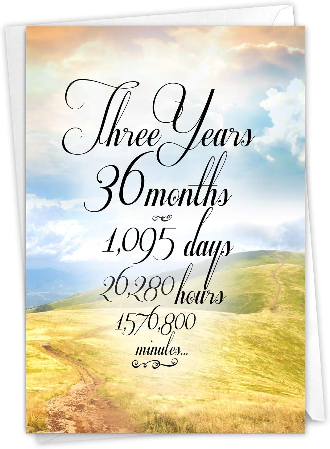 Amazon.com: NobleWorks - 3 Year Recovery Greeting Card (5 X 7 Inch ...