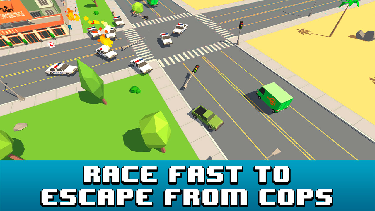 Pixel Smashy Car Race 3D - App on Amazon Appstore