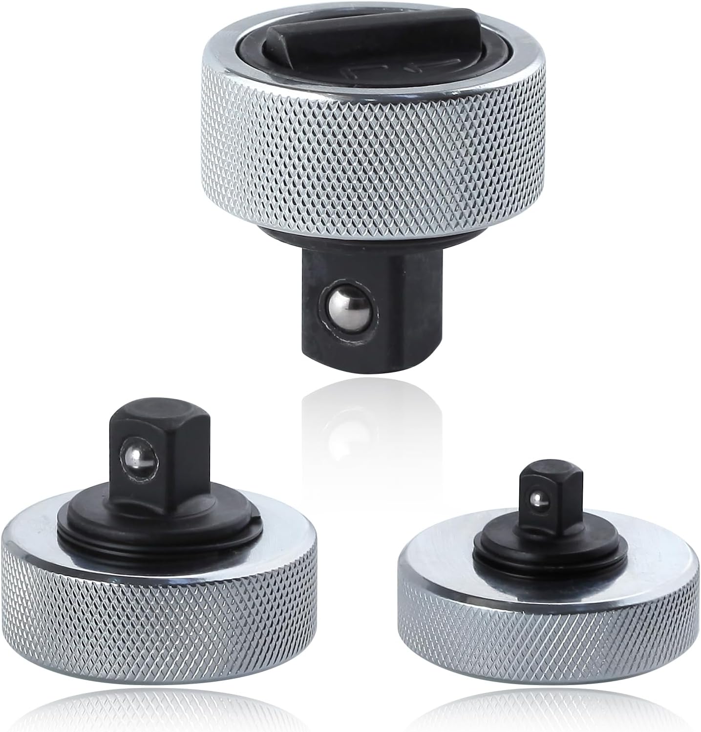 YAKAMOZ 3Pcs Mini Finger Ratchet Set, 1/4 3/8 1/2 Drive Palm Ratchet ...