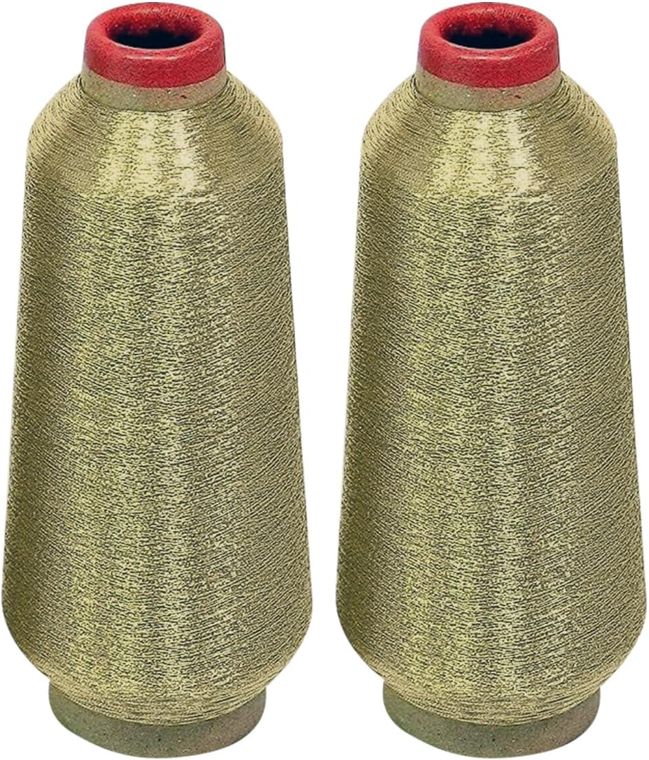 Amazon.com: New ThreadNanny Gold Metallic Machine Embroidery Threads ...