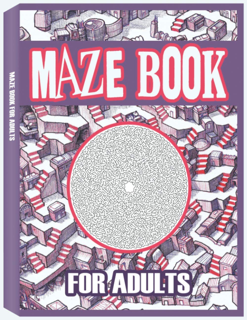 Maze Book for Adults: Maze Activity Book, Maze Puzzle Books, Brain ...