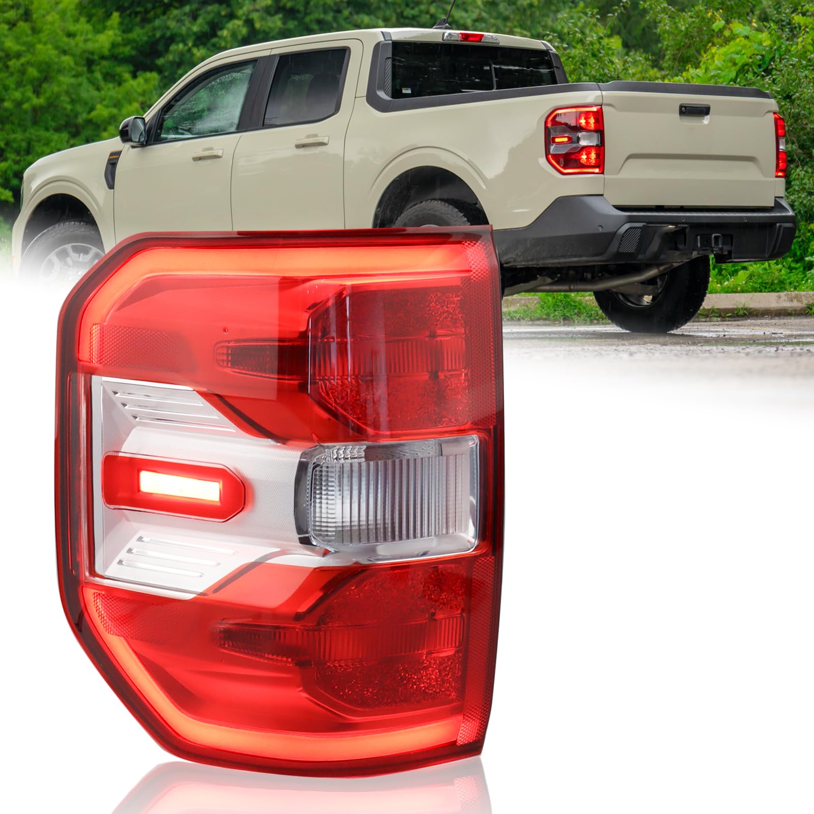 Amazon.com: KAMDKI LH Tail Light LED Type Rear Lamp Fit for 2022 2023 ...
