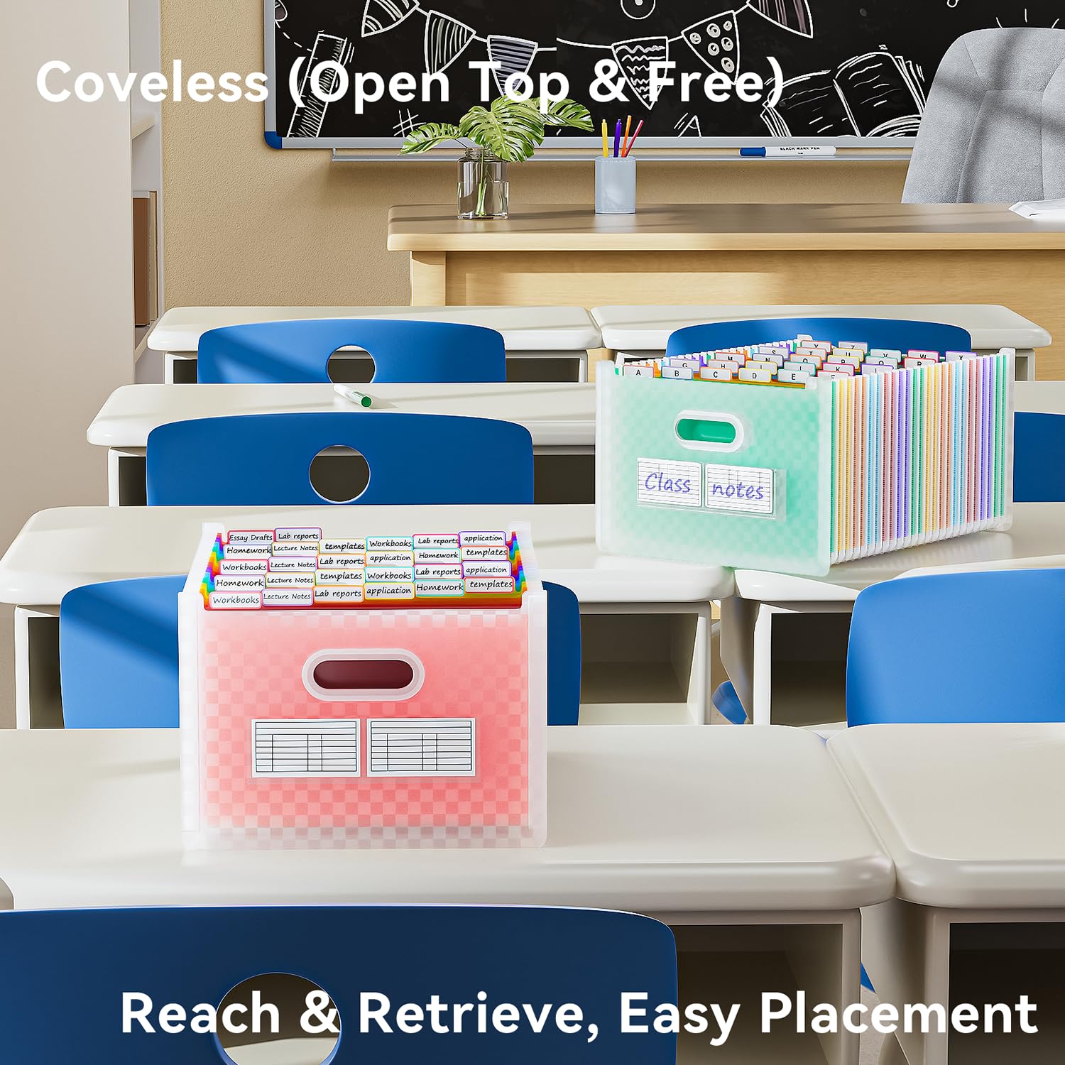 Snapklik.com : ThinkTex 26 Pockets Expanding File Folder, Upright ...