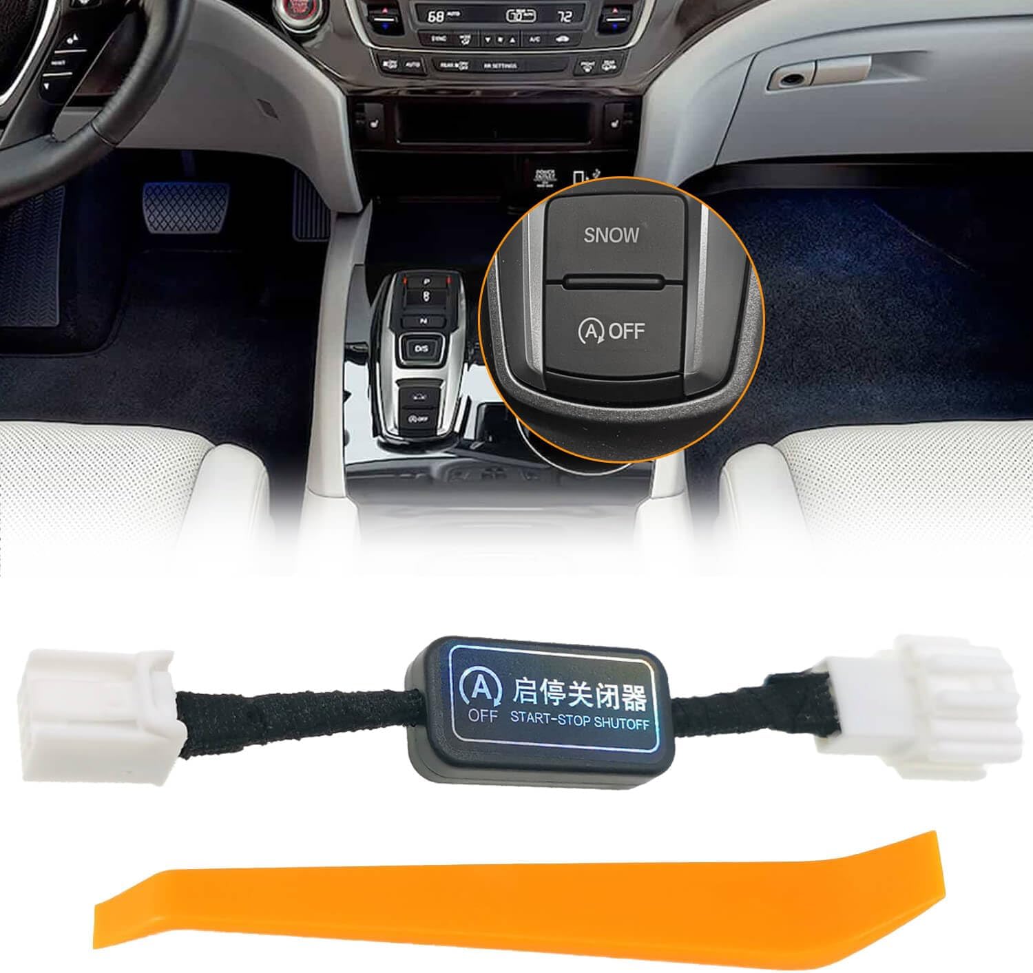 Amazon.com: Auto Start Stop Eliminator for 2016 and 2018 Honda Pilot ...