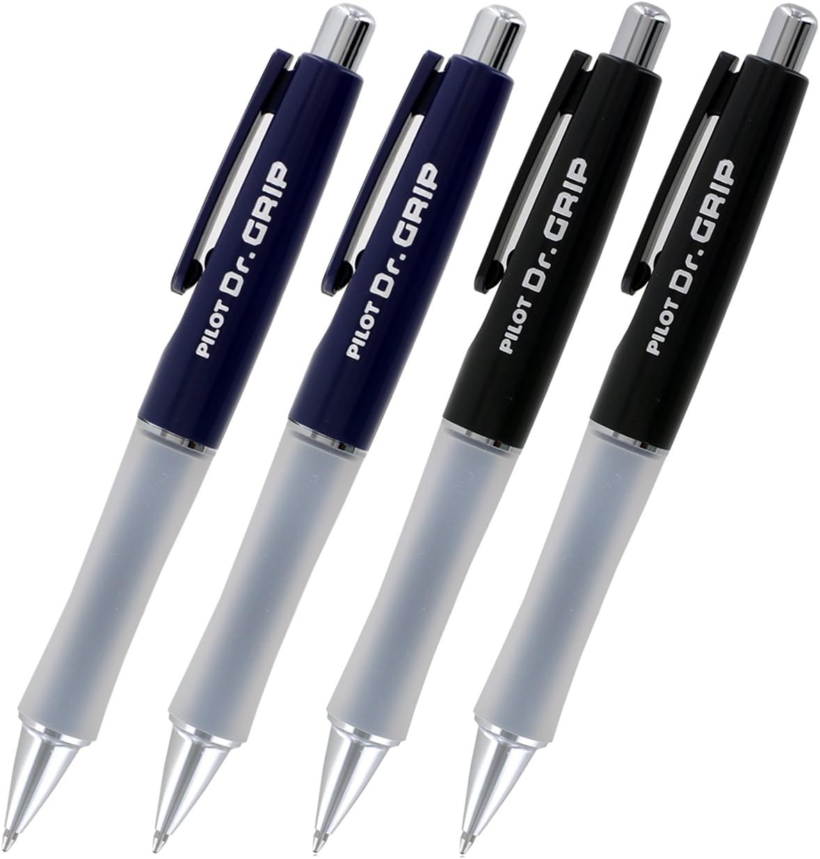 Amazon.com : Pilot Dr. Grip Retractable Ballpoint Pens, Medium, Black ...