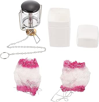 Amazon.com: Mini Flashlight Mini Propane Camping Lantern Single Mantle ...