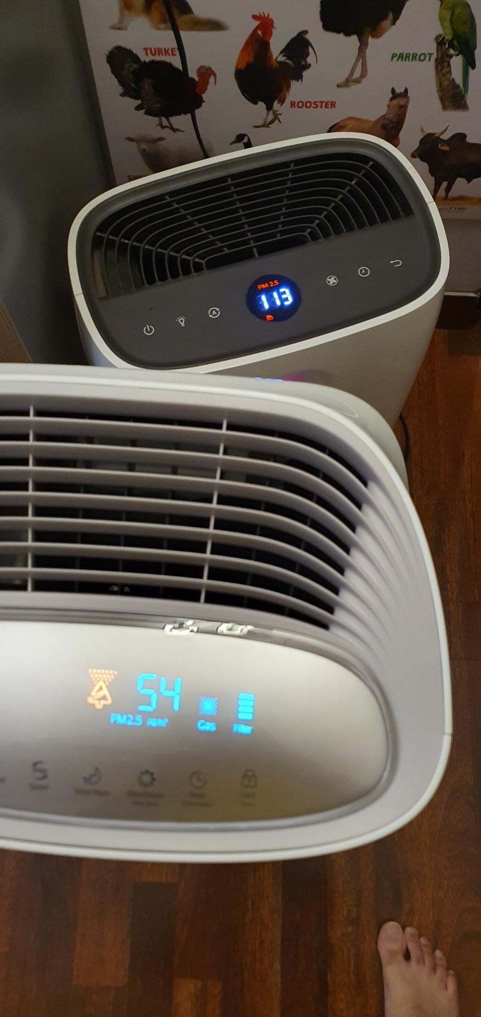 Samsung AX5500 AX60M5051WS/NA Air Purifier (White) : Amazon.in: Home ...