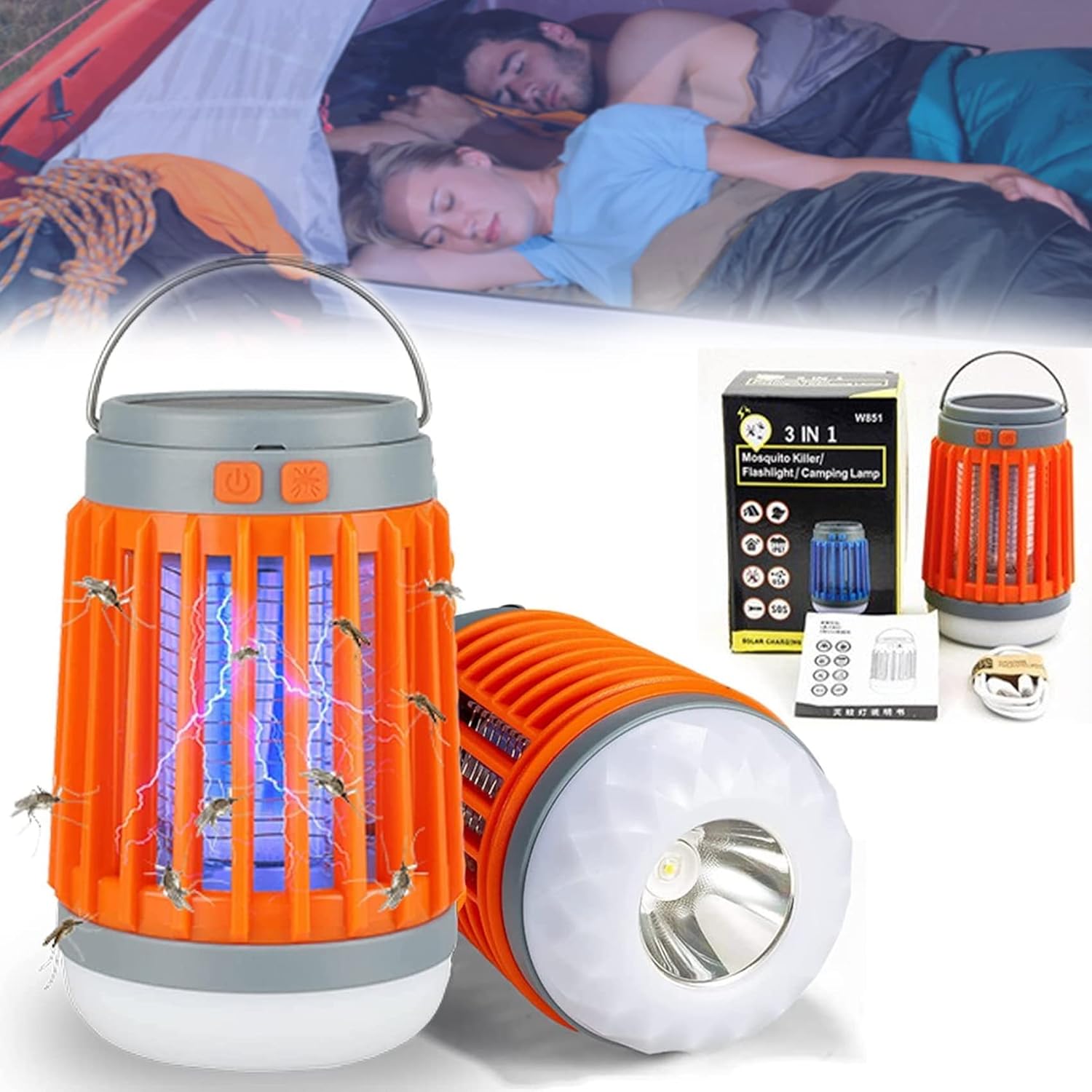 Buzz Blast Pro,2023 New 3 in 1 Portable Buzz Blast Pro Lamp,Solar and ...