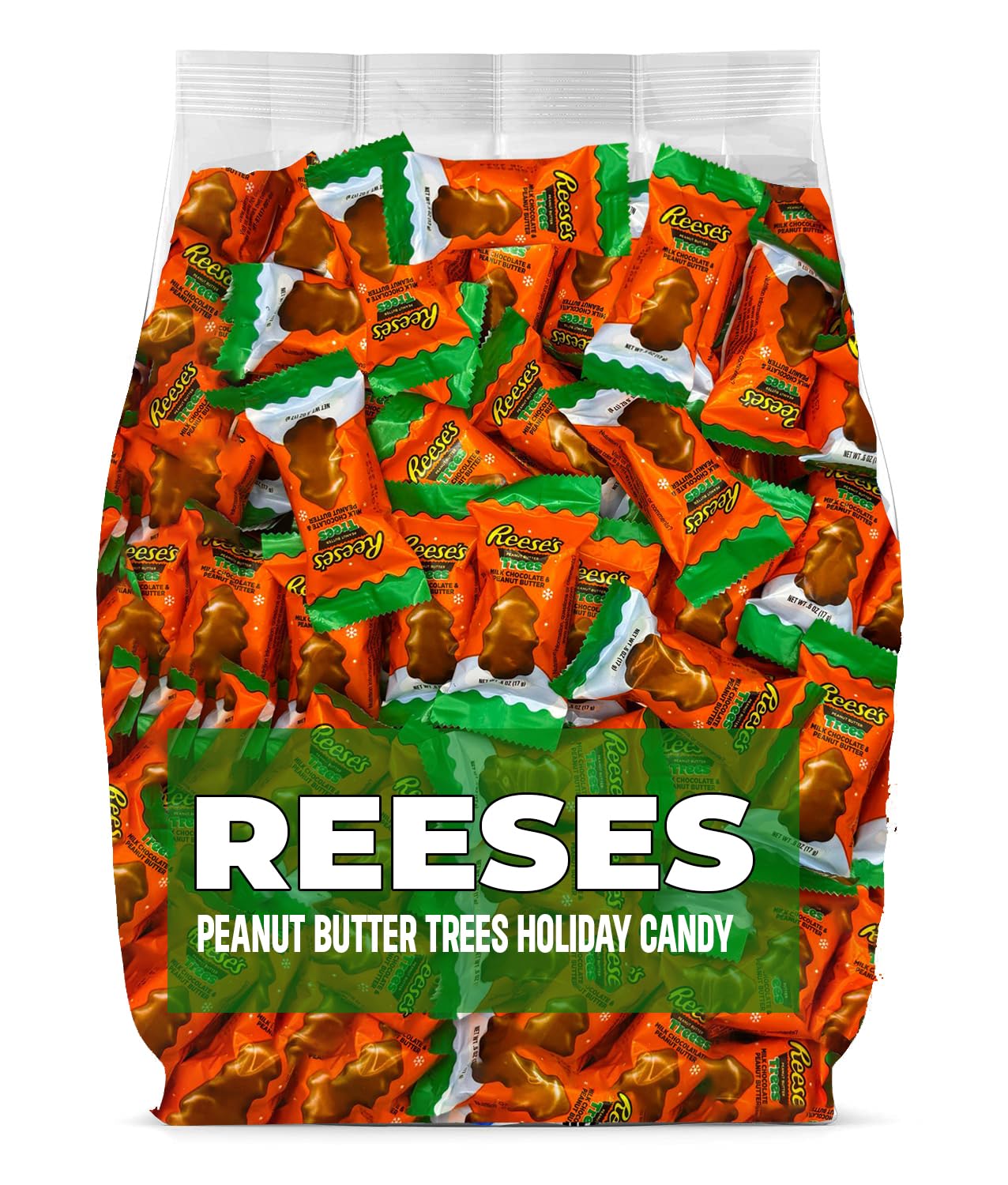 Amazon.com : Reeses HOLIDAY Milk Chocolate Peanut Butter Trees - 4 ...