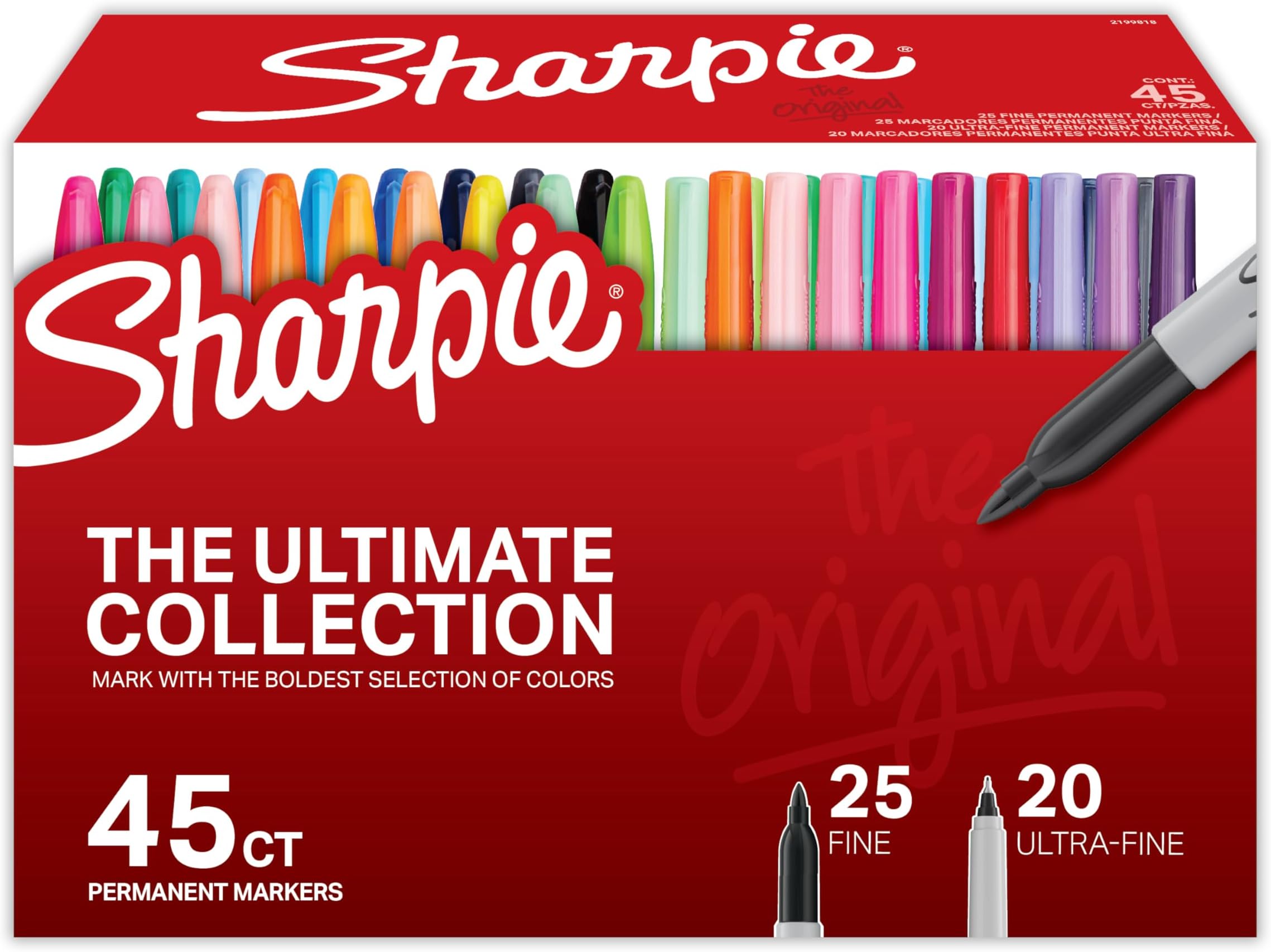Amazon.com : Sharpie Permanent Markers Ultimate Collection, Fine and ...