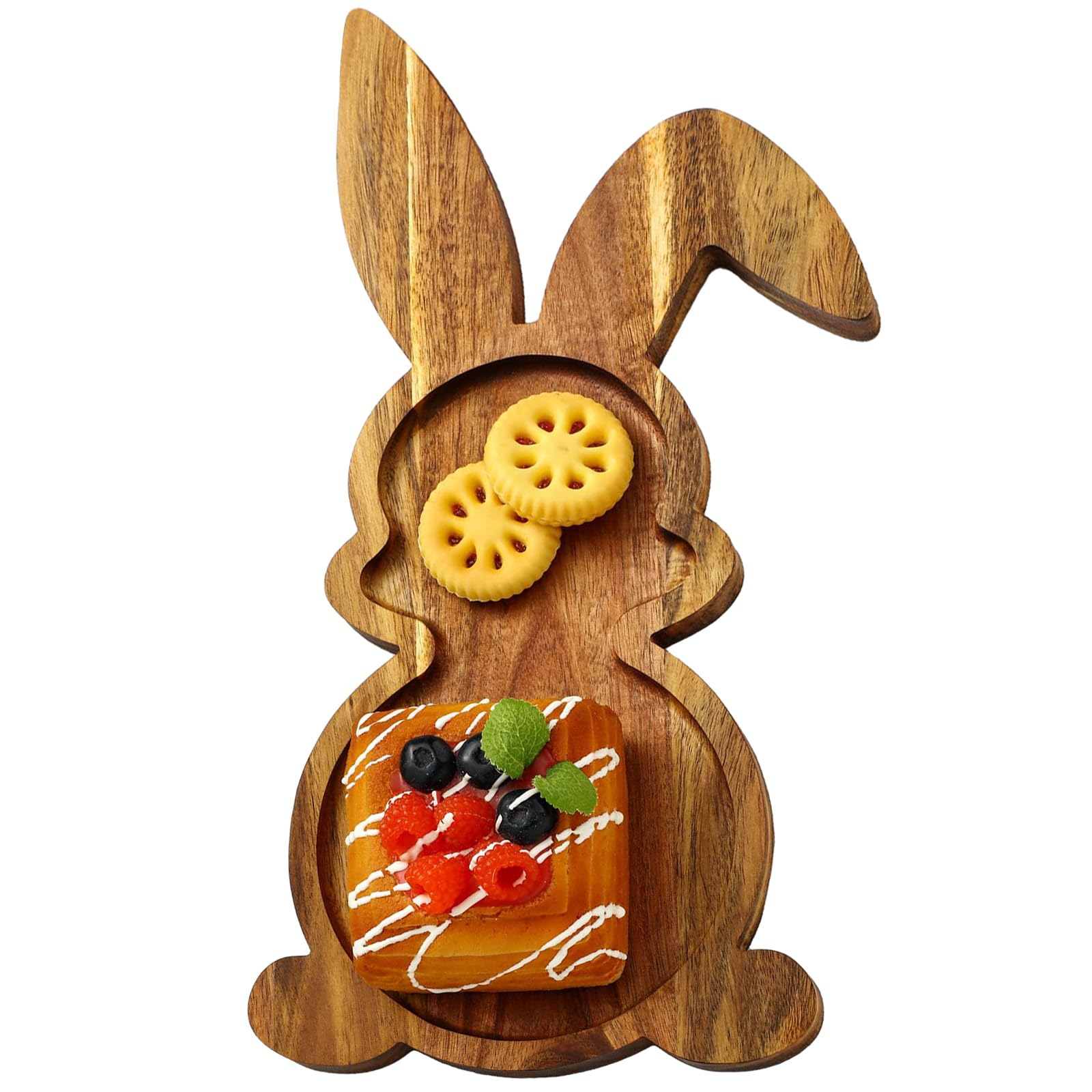Snapklik.com : Farmhouse Bunny Serving Wood Trays
