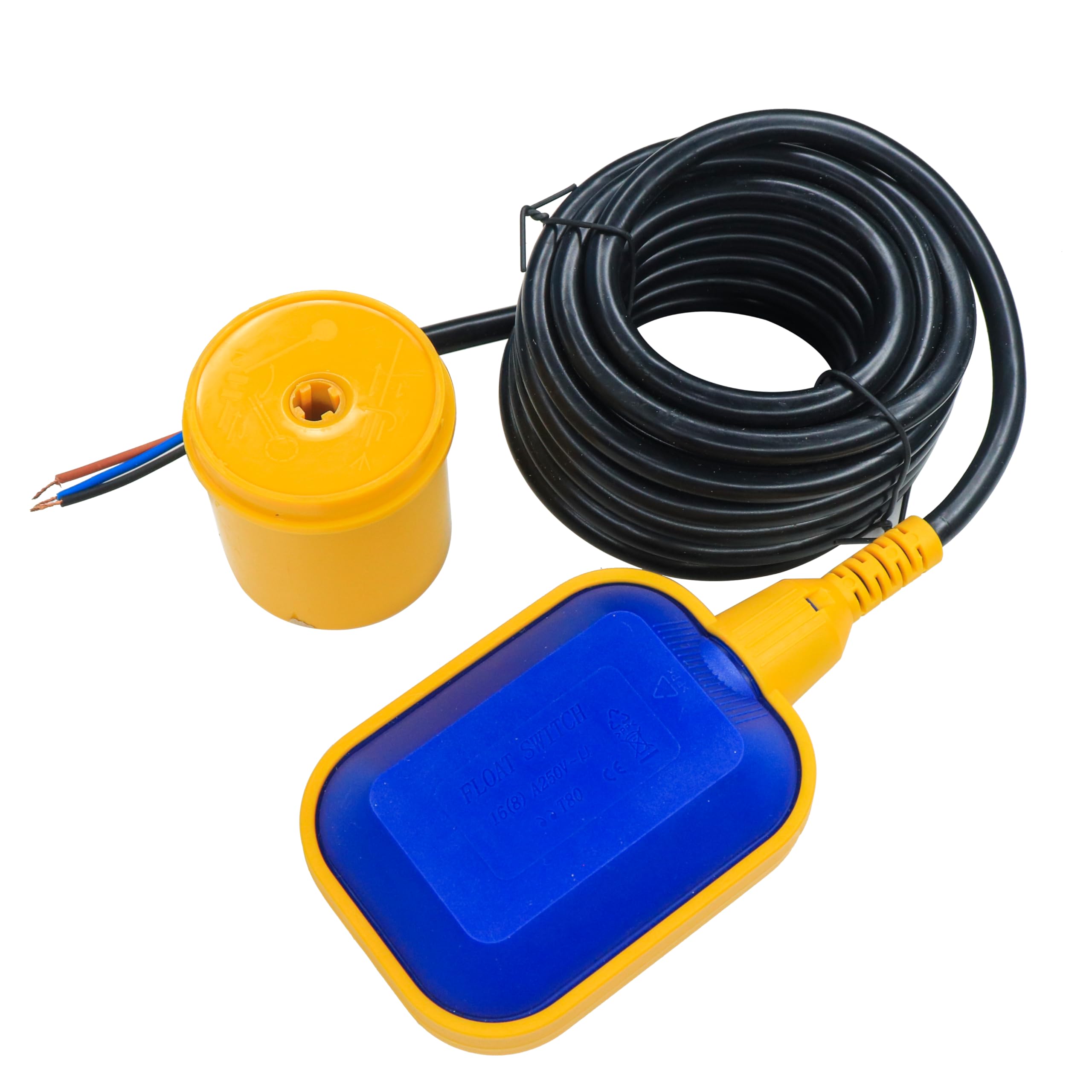 Buy Electronic Spices 250V Float Switch Sensor with 5Mtr Wire Cable for ...