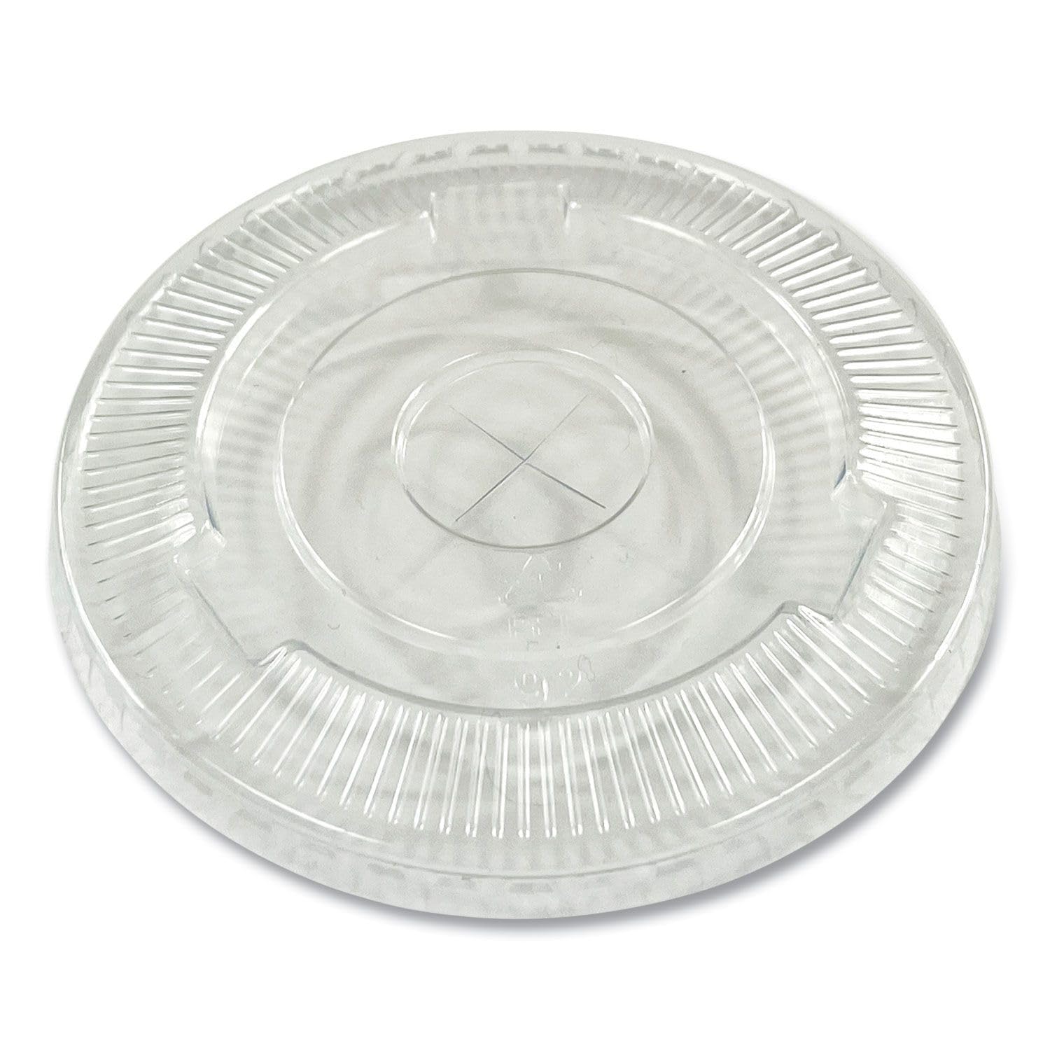 Amazon.com: Boardwalk Crystal-Clear Cold Cup Straw-Slot Lids, Fits 9 oz ...