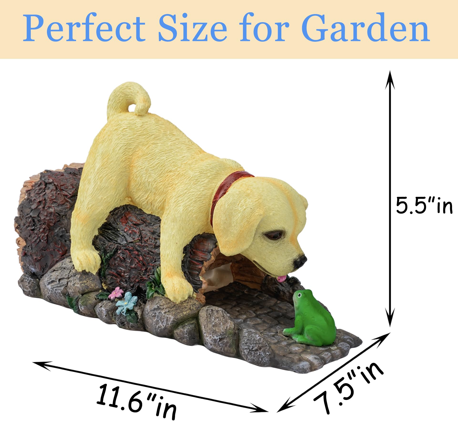 Snapklik.com : Dog Gutter Extender Diverter, Decorative Downspout ...