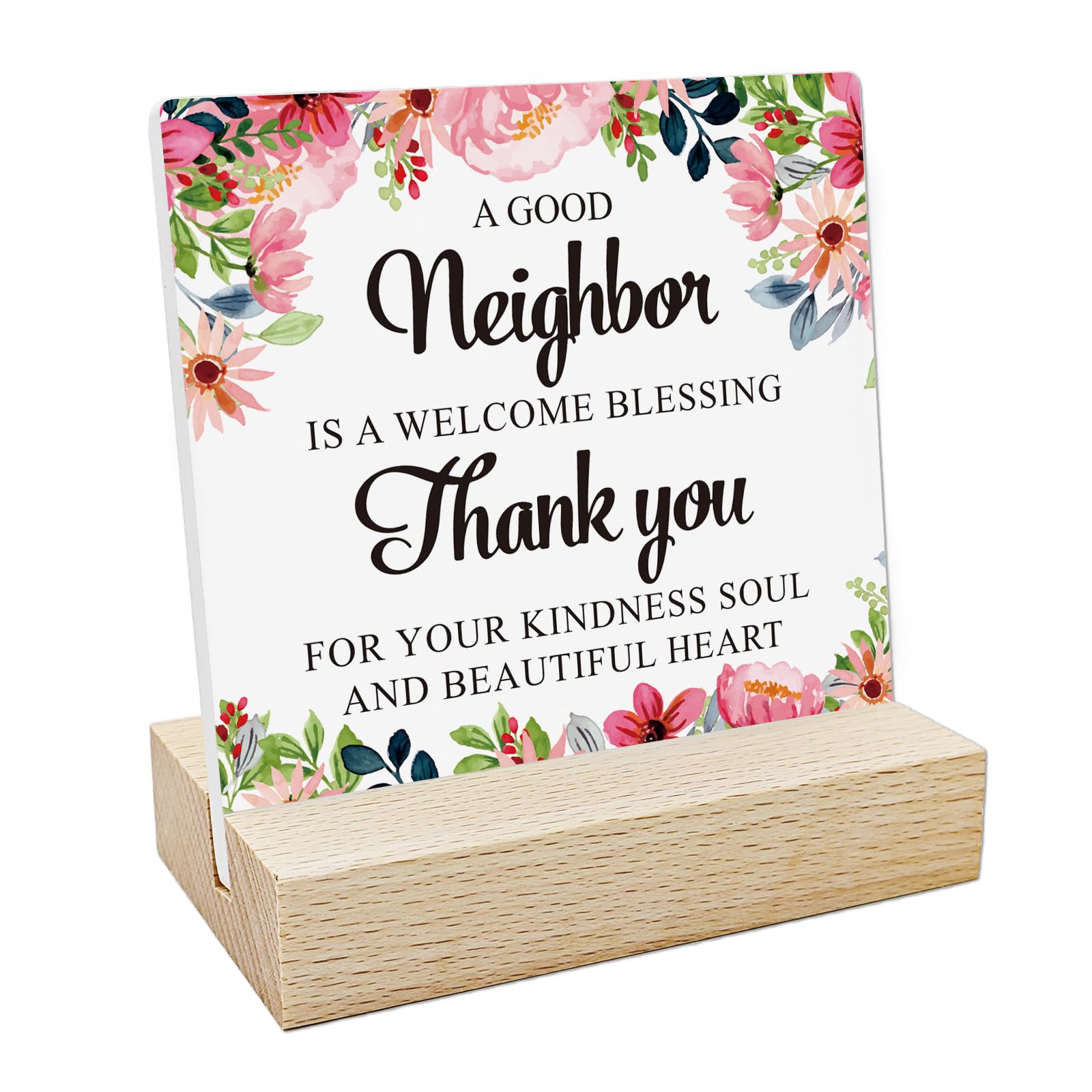 Amazon.com: REWIDPARTY Neighbor Appreciation Gifts Thank You Neighbor ...