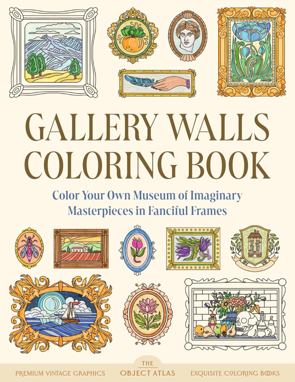Amazon.com: Gallery Walls Coloring Book: Color Your Own Museum of ...