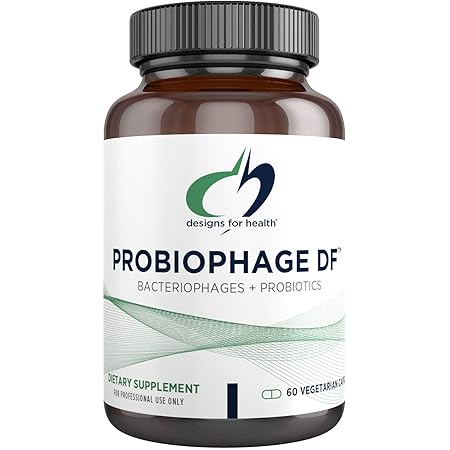 Amazon.com: Designs for Health Probiophage DF - Bacteriophage Prebiotic ...