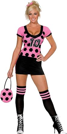 Amazon.com: World Cup Kicker Soccer Costume Adult - Large : Clothing ...