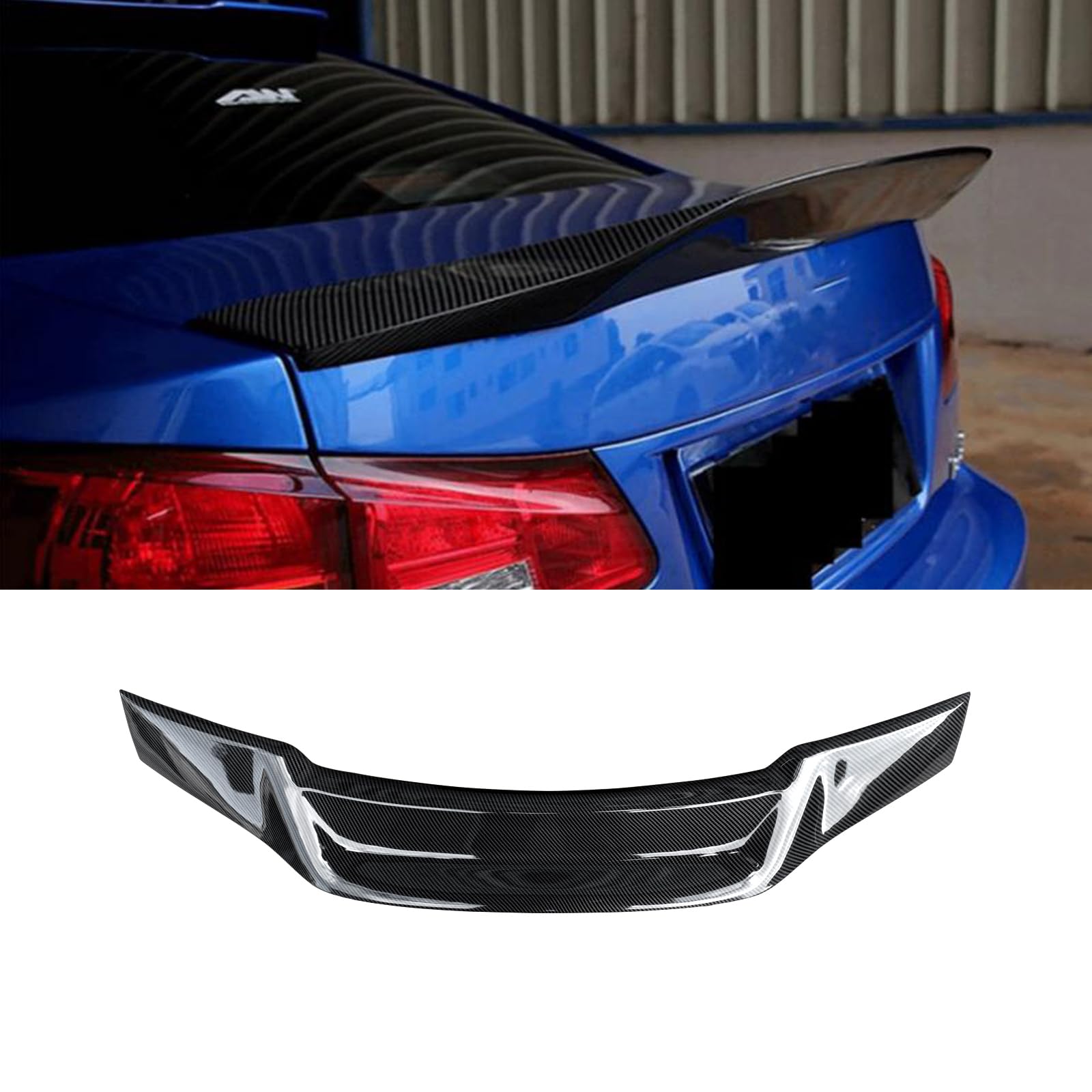 Amazon.com: NINTE Rear Spoiler Fit for 2006-2013 Lexus IS250 IS350 ISF ...