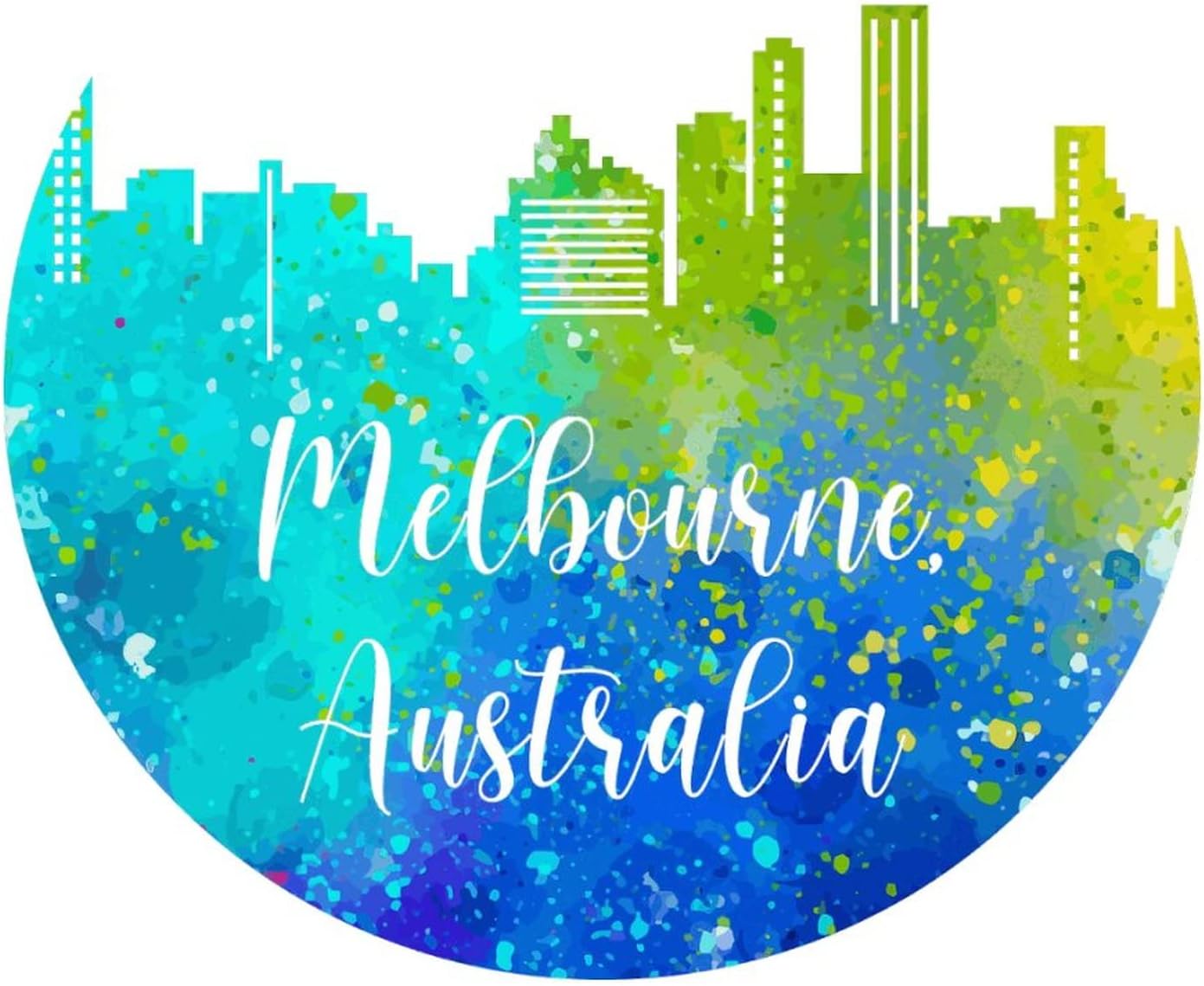 Amazon.com: Australia Melbourne Mirrors Home Decor Mural Decals State ...