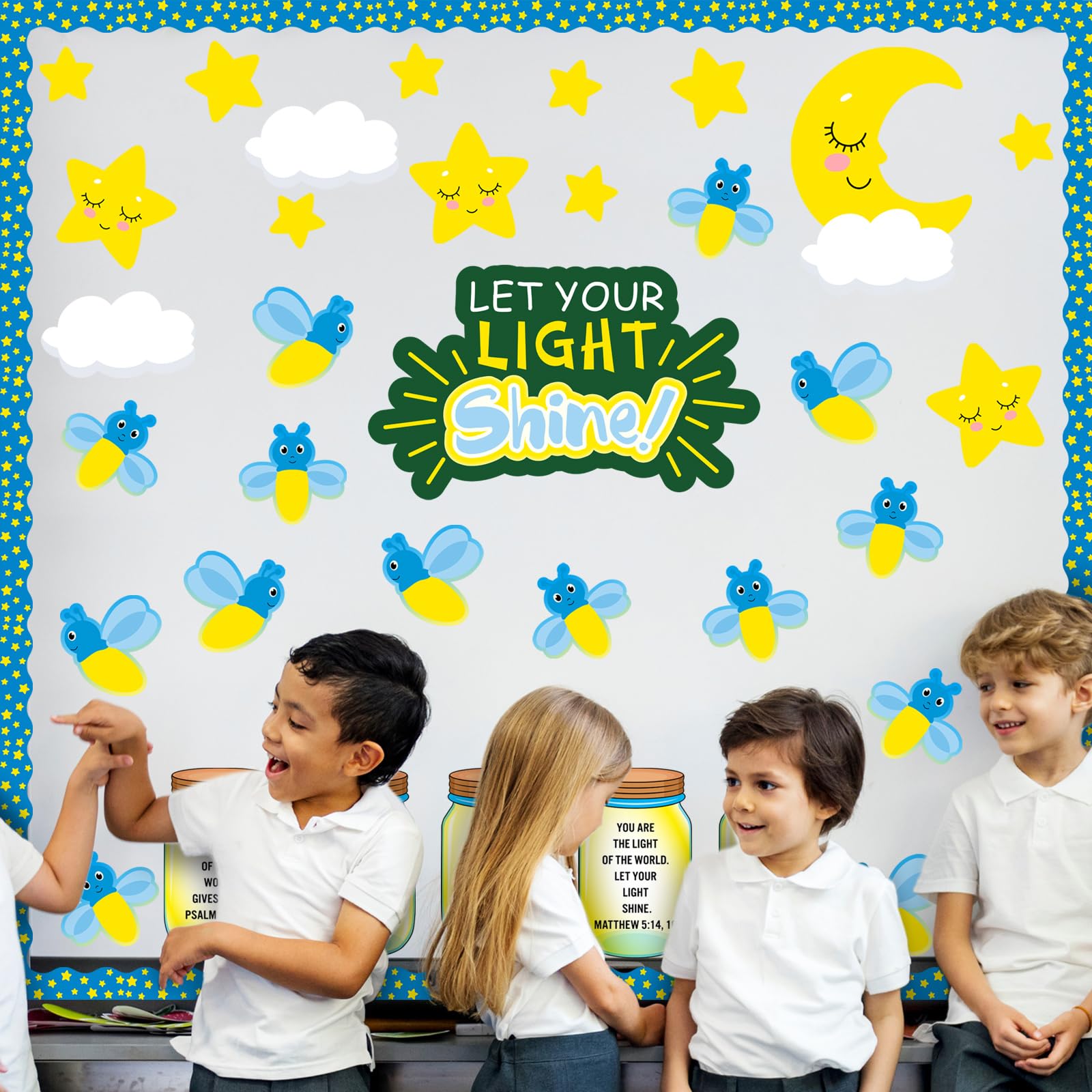 Snapklik.com : Be The Light Mason Jar Bulletin Board Firefly Bulletin ...