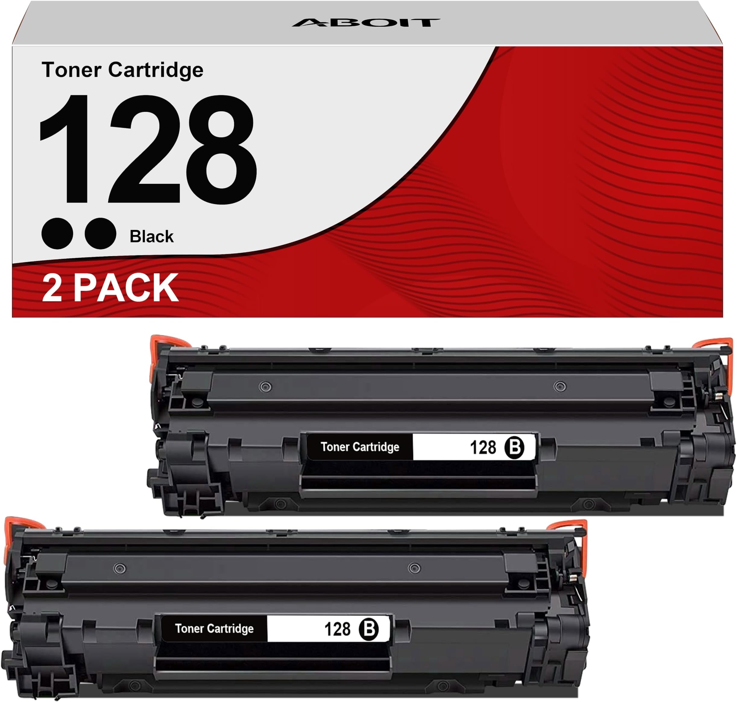 Amazon.com: aboit 128 Black Toner Cartridge, Replacement for Canon 128 ...