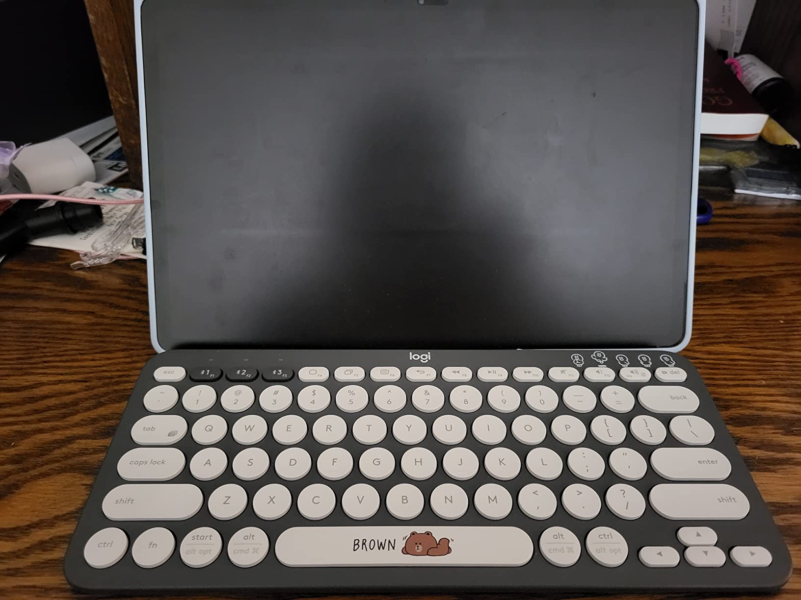 $9/mo - Finance Logitech K380 Line-Friends Brown Multi-Device Bluetooth ...