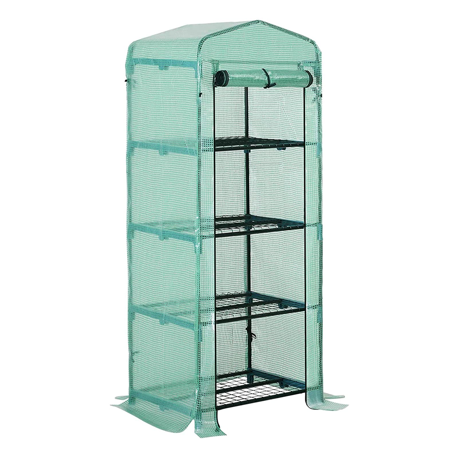 Buy 4 Tier Garden Greenhouse Cover, Reinforced Replacement Greenhouse ...