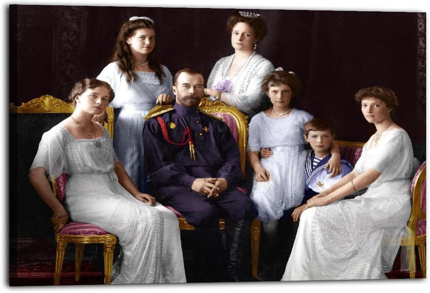 Amazon.com: Last Tsar Of Russia Nicholas Ii & Romanov Family 1913 ...