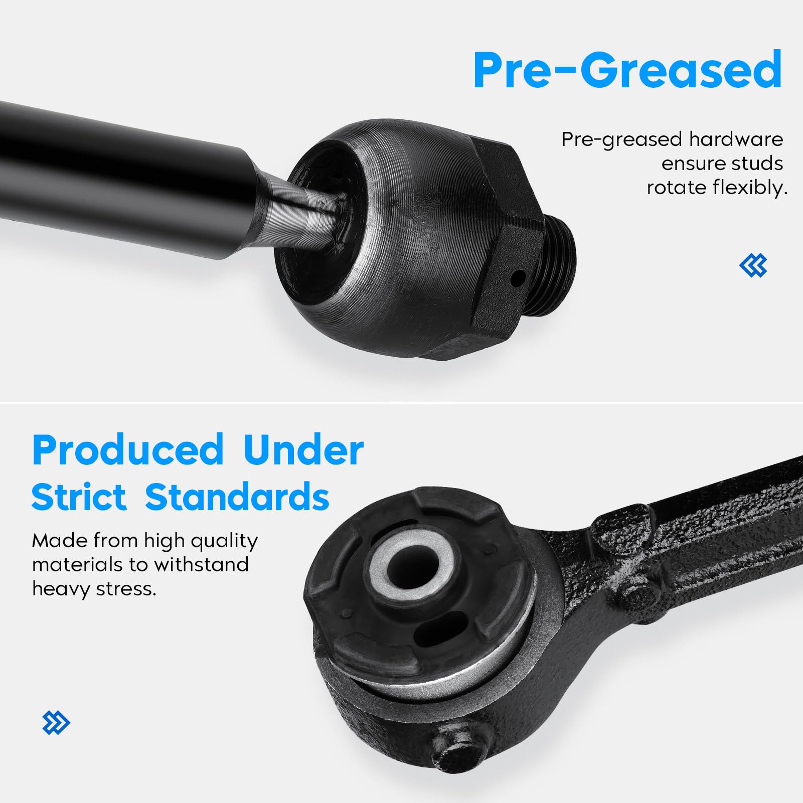 14PCS RWD Front Control Arms w/Ball Joints for Chrysler 300 Dodge ...