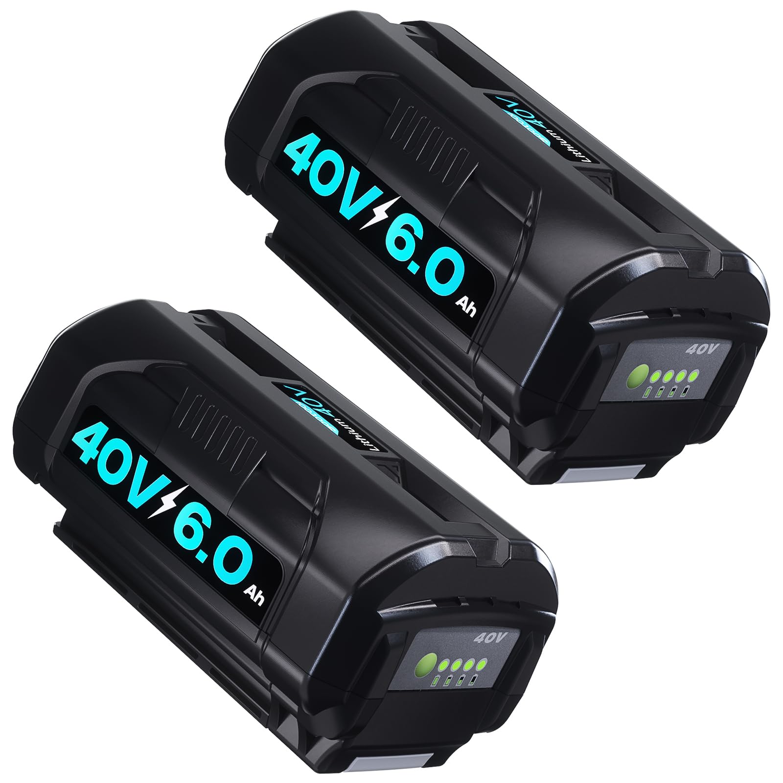 Amazon.com: Sootool 40V 6.0Ah Battery Replacement for Ryobi 40Volt ...