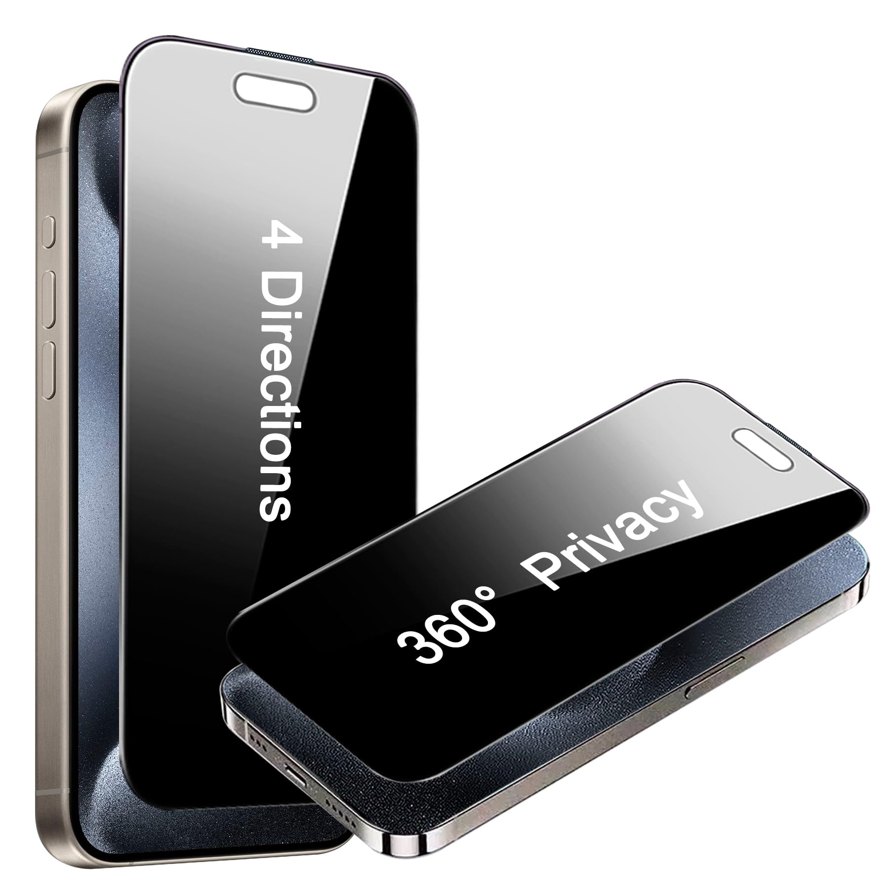 Amazon.com: SOOPUR 2-Pack 4 Way 360° Privacy Screen Protector for ...